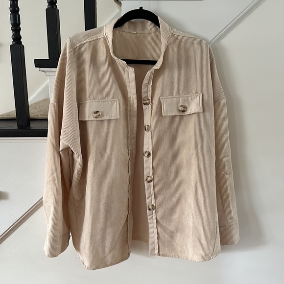 Tops | Oversized Fall Button Down Shacket | Poshmark